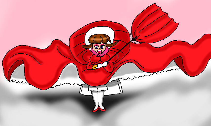 Lady Bustle caught in the wind by UmbrellaPrincess on DeviantArt Lady Bustle caught in the wind by UmbrellaPrincess on DeviantArt