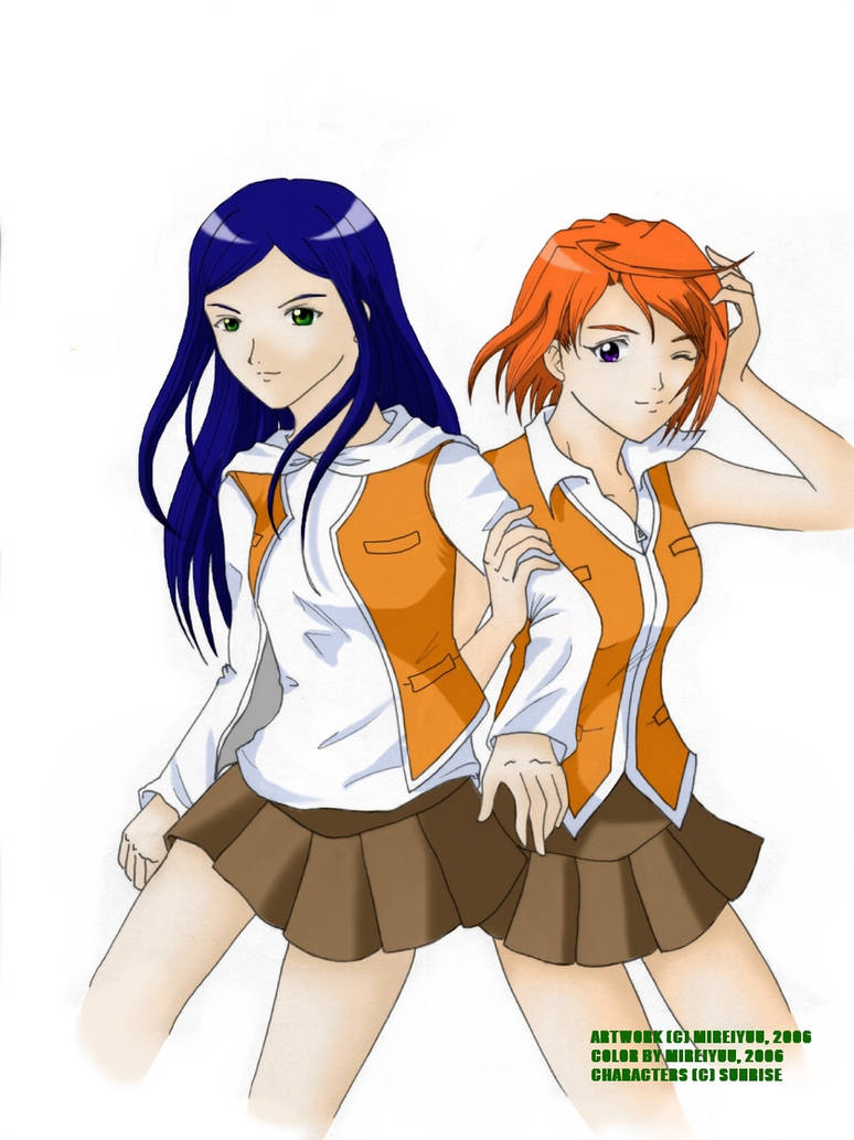 MAi HiME : Kuga to Tokiha by Mireiyuu on DeviantArt