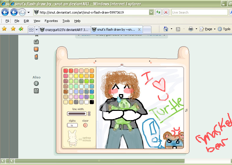 ryan and his turtle by crazygurl123 on DeviantArt