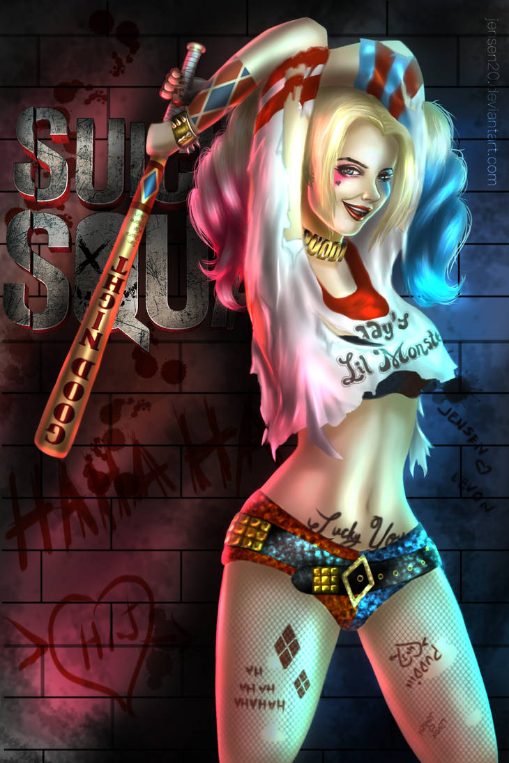 Harley Quinn Suicide Squad By Jensen20 On Deviantart