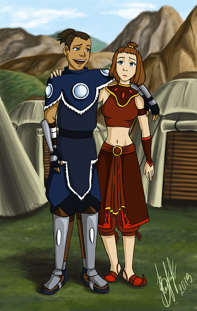 Sokka And Suki By Lerielos On Deviantart