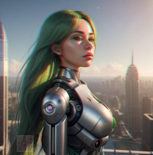 Cityscape Cyborg 3d Anaglyph By Necroslyph On Deviantart