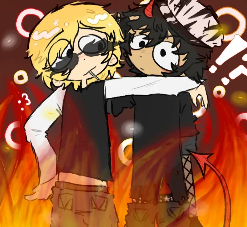 Damien And Pip By Computermilk On Deviantart