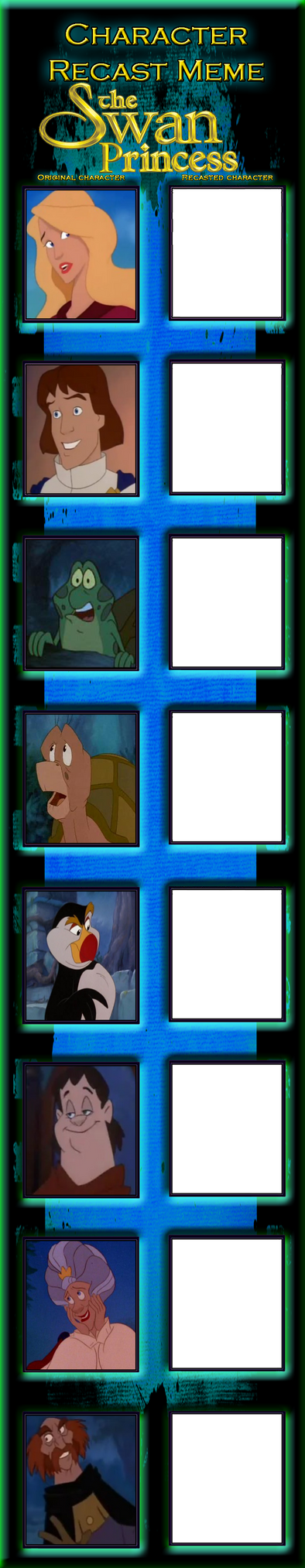 The Swan Princess Recast Meme By Felixnfox On Deviantart