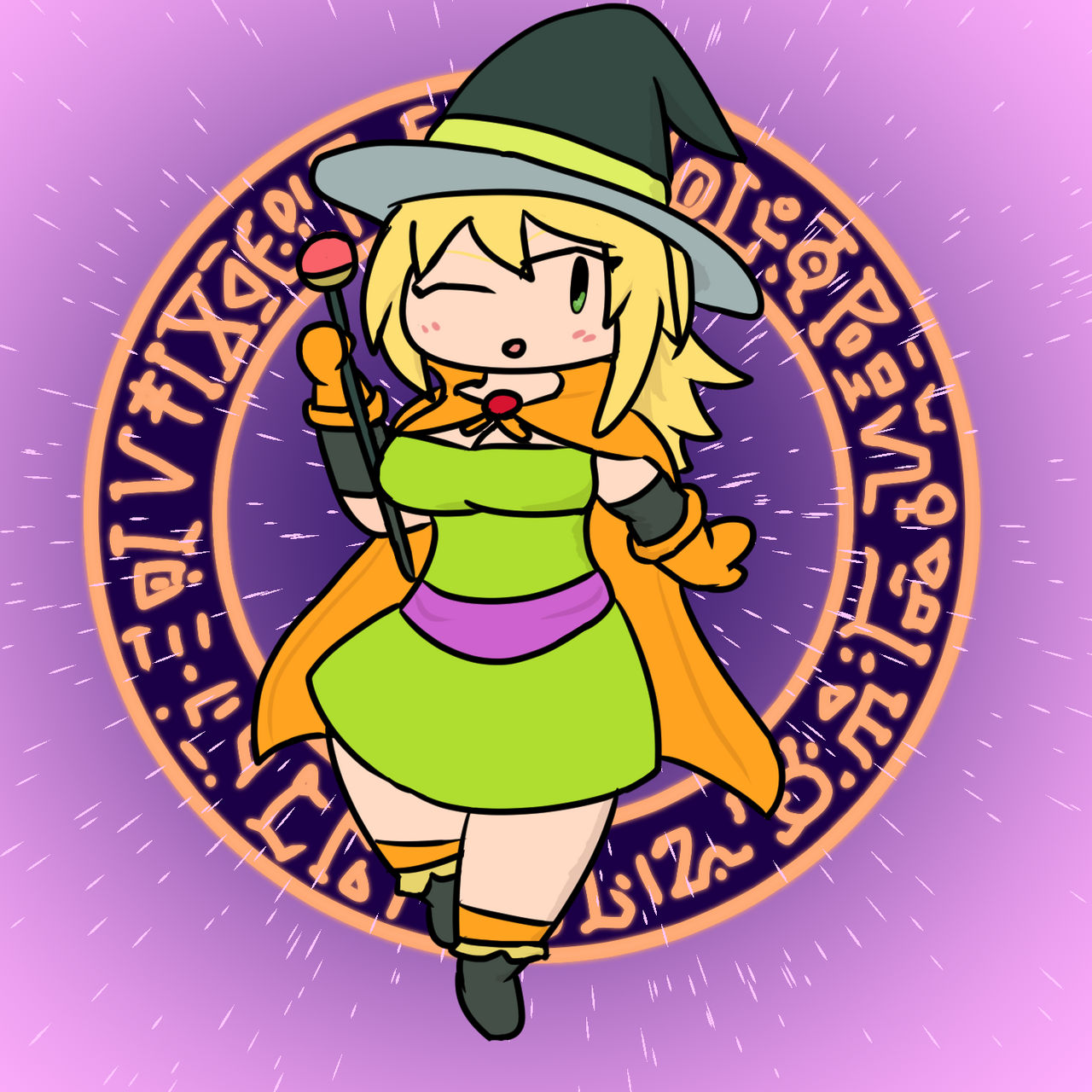 Dark Mage Girl By Liefkatano On Deviantart