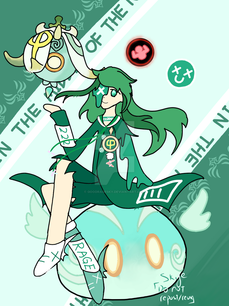 Goodrage And Specter And Anemo Slime By Goodragesky On Deviantart