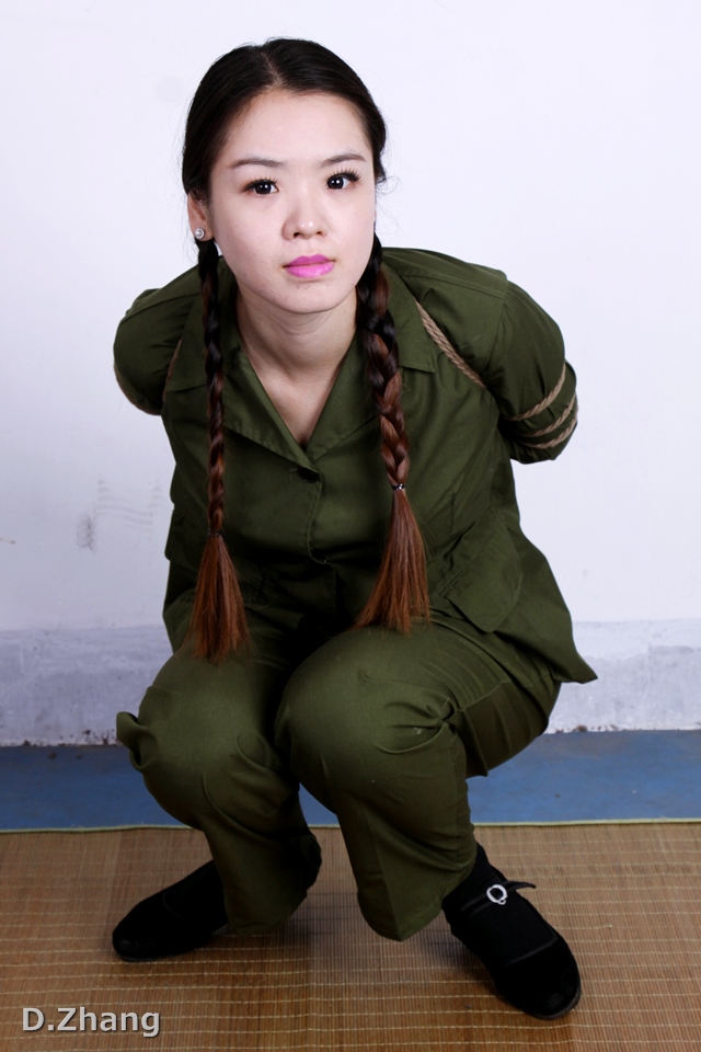 Army Girl Bondage 09 By D Zhang Photography On Deviantart
