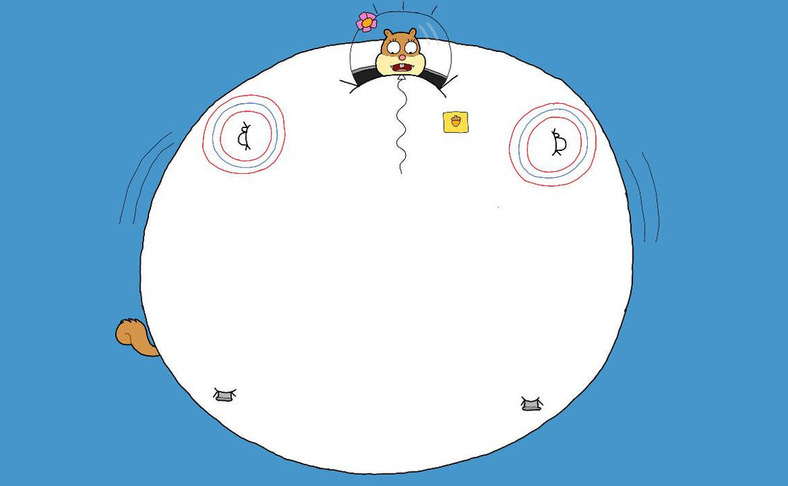 Sandy Cheeks Suit Inflation By Squirreltailzzz On Deviantart