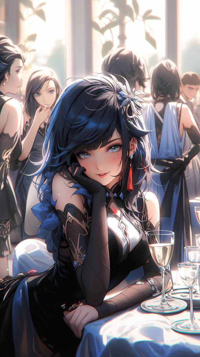 Genshin Impact Fanart Dinner With Yelan By Kenlothair On Deviantart