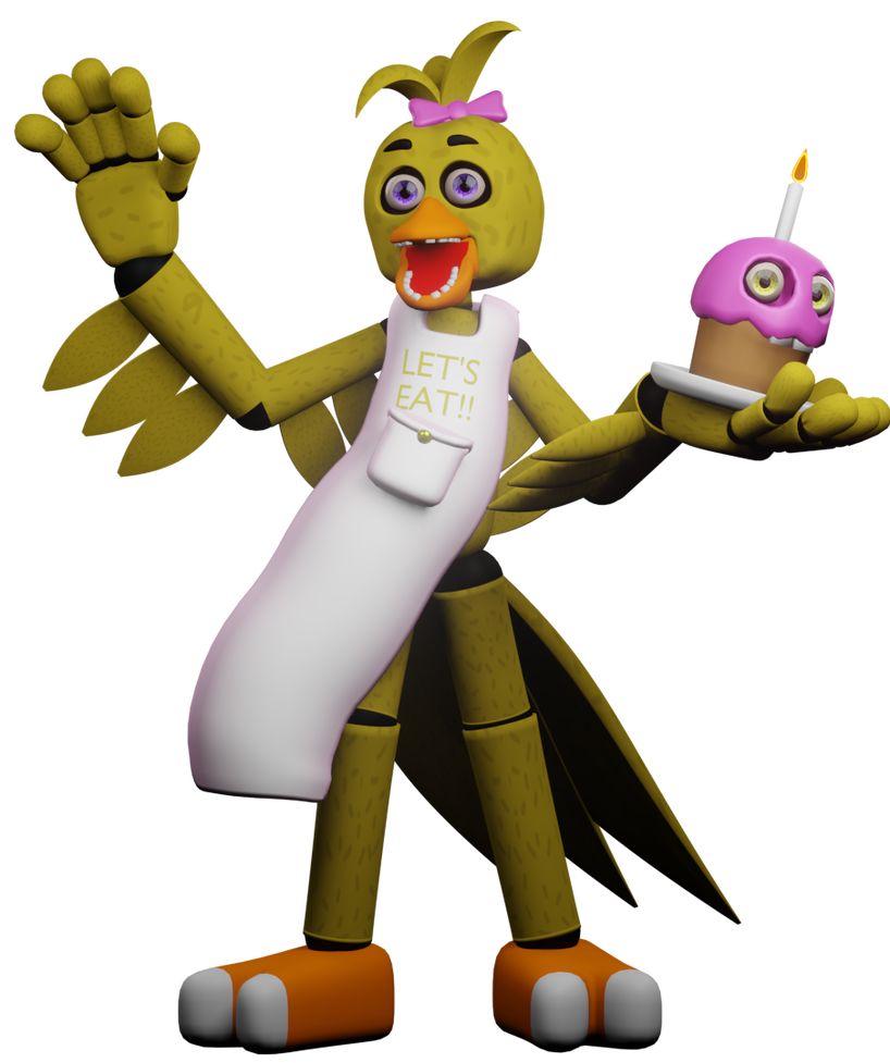 Reanimated Chica Model By E74444444444 On Deviantart