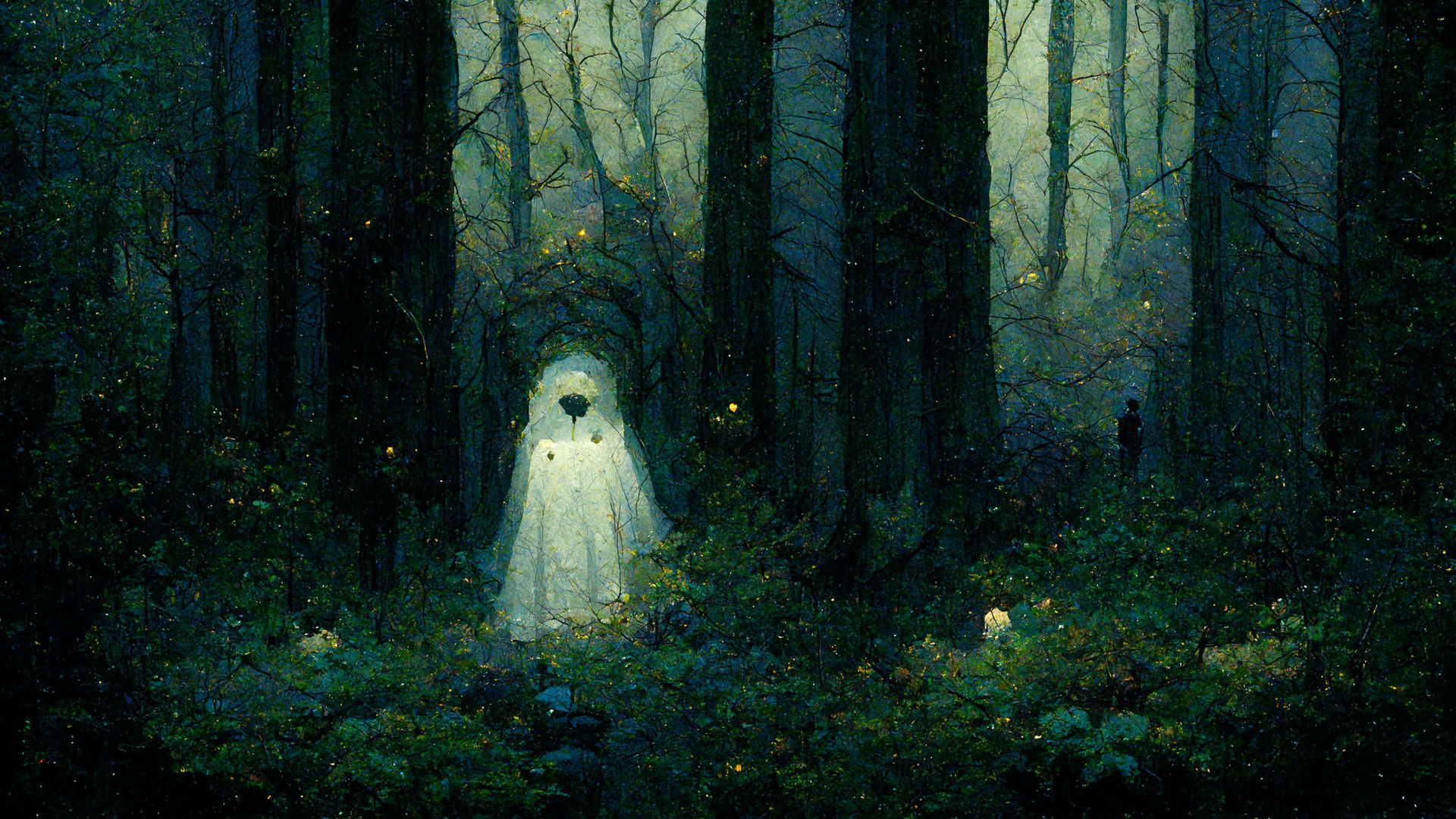 144 The Pale Lady In The Forest By Aomoriaiko On Deviantart