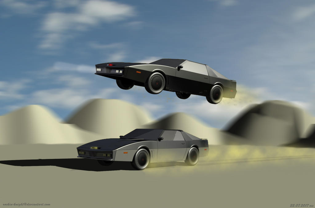 Kitt Vs Karr By Rockin Knight On Deviantart