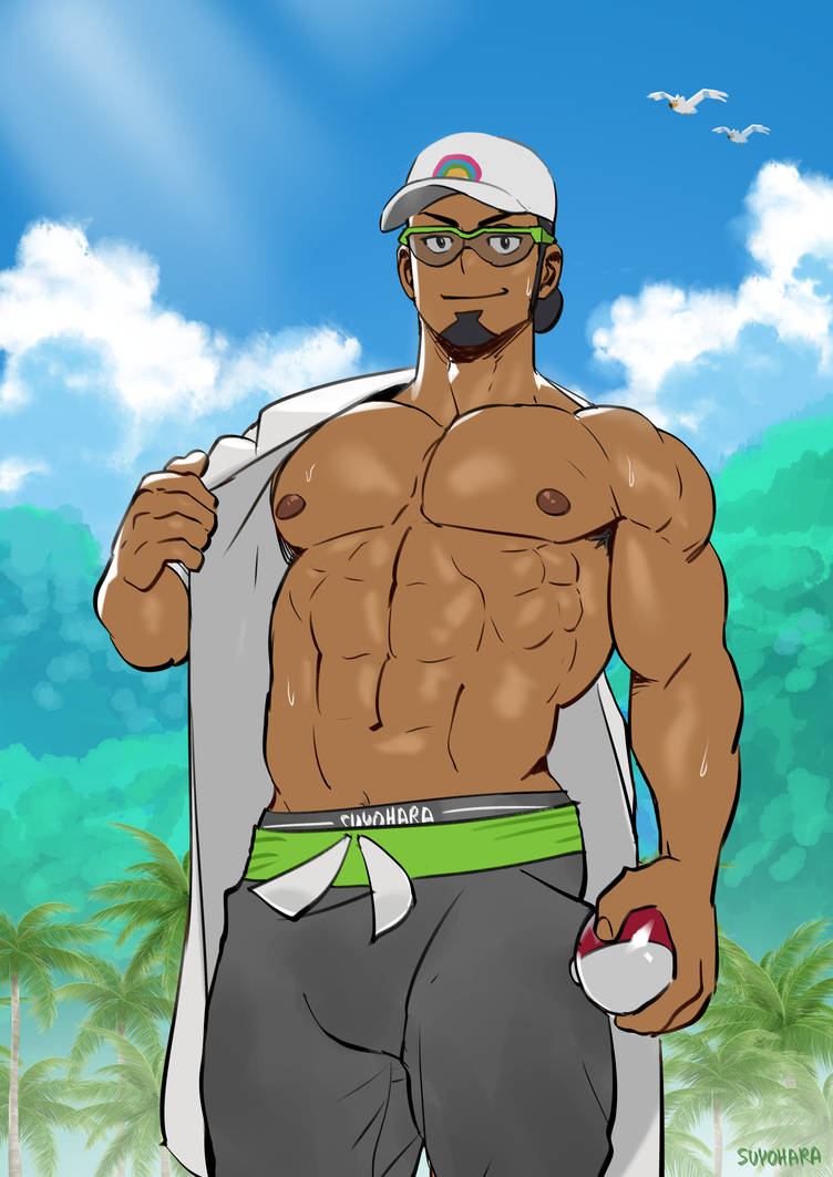 Professor Kukui By Suyohara On Deviantart