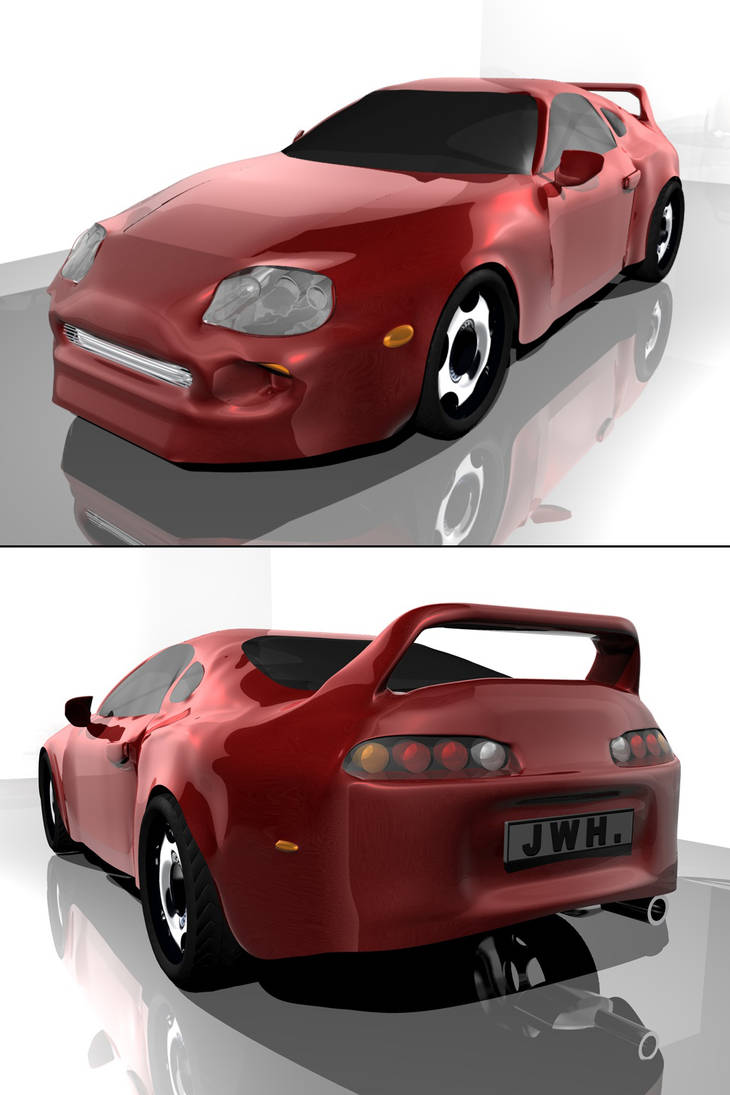 Toyota Supra Cinema4D by JWHv2 on DeviantArt
