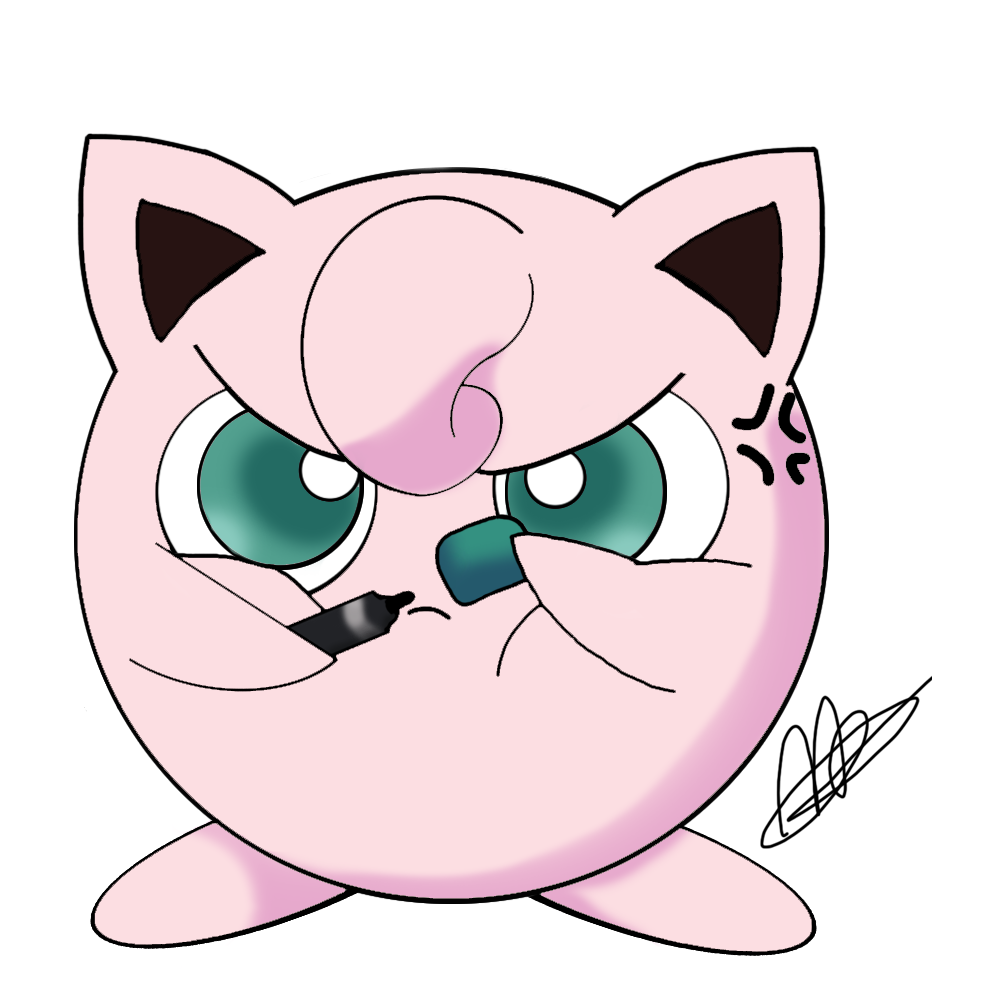 Jigglypuff By Katerinagraphics On Deviantart