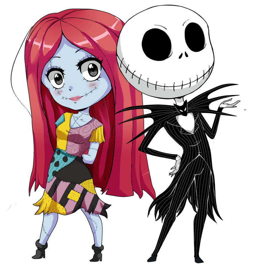 Jack And Sally Commission By Sweetxsnowxdream On Deviantart