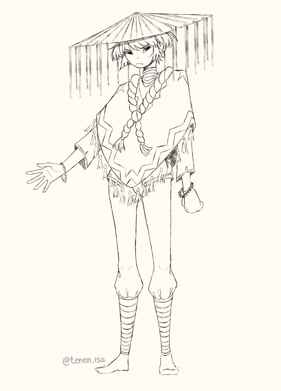 Character Concept Design By Isatenen On Deviantart