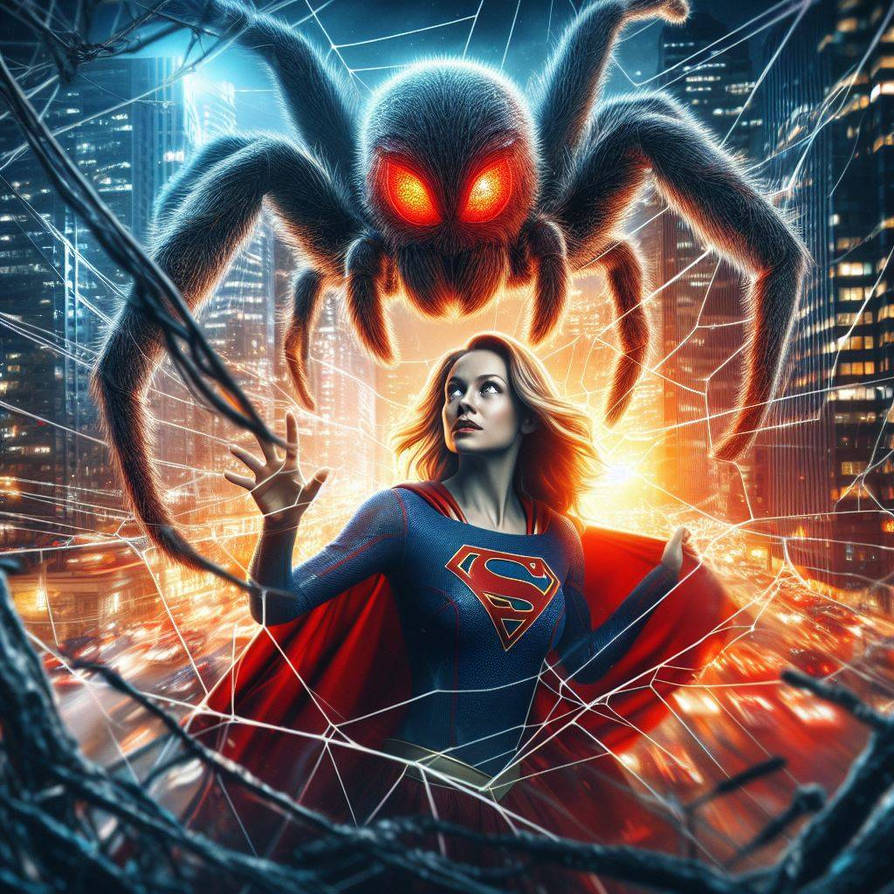 Supergirl And The Spider Part 1 By Cocoonprincess On Deviantart
