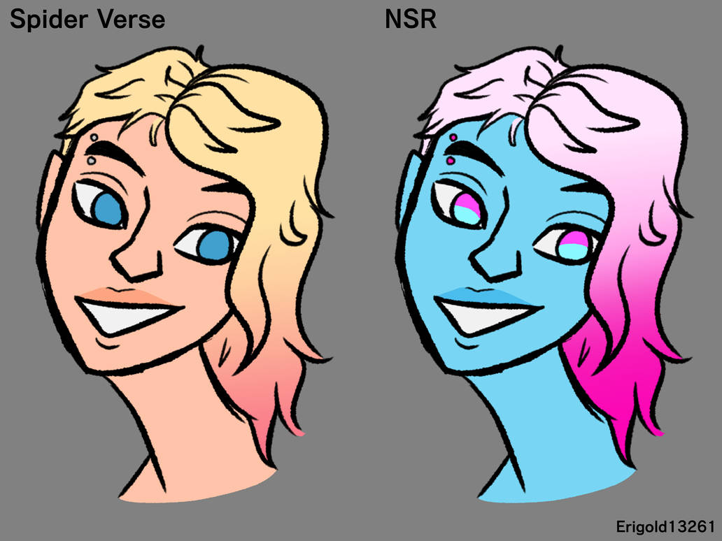 Nspidr Verse Gwen Nsr Spiderverse By Erigold13261 On Deviantart