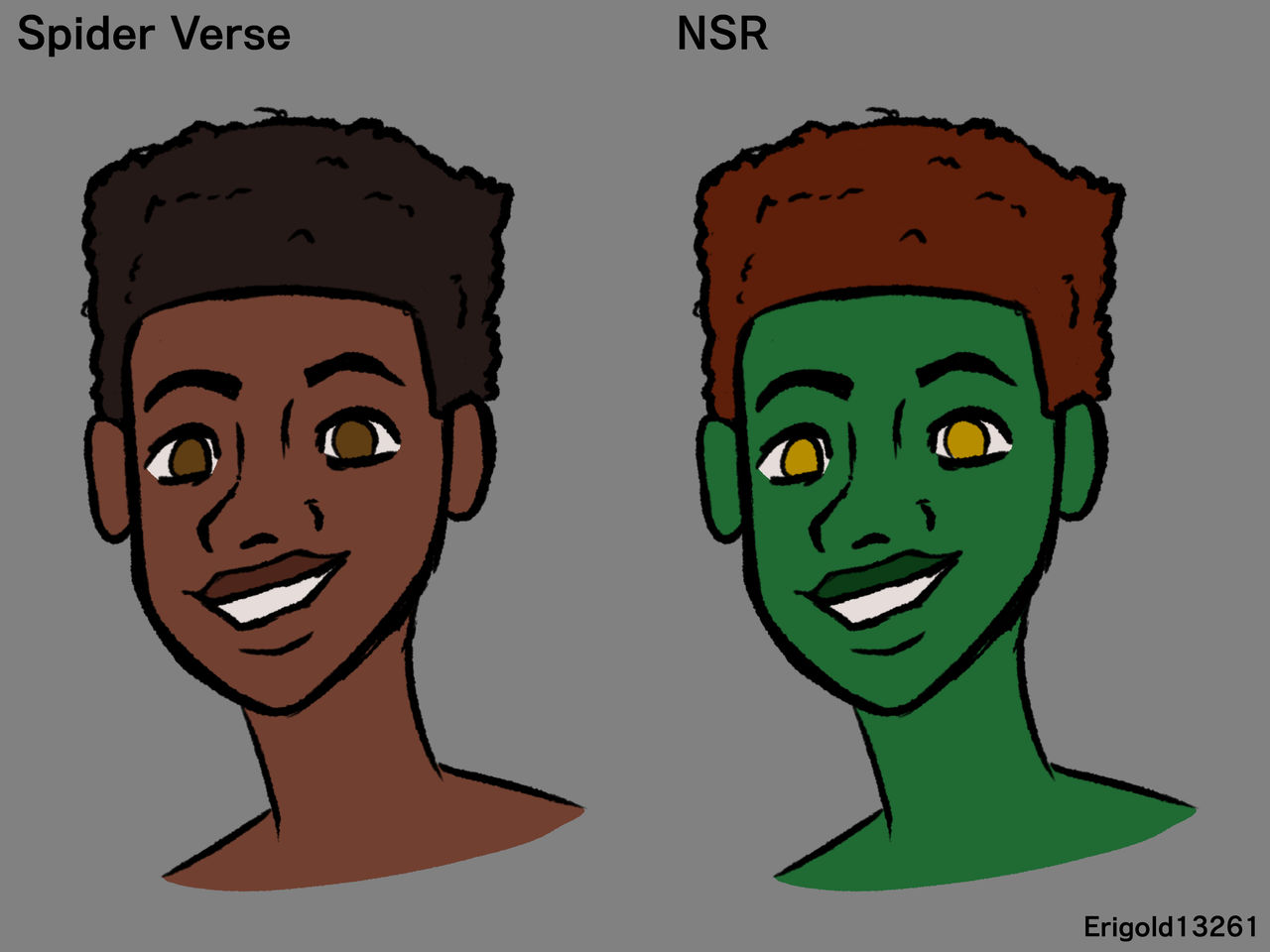 Nspidr Verse Miles Nsr Spiderverse By Erigold13261 On Deviantart