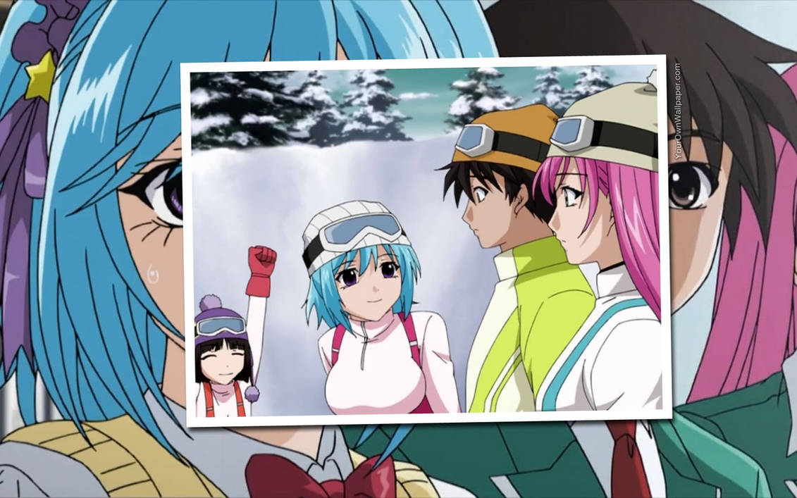 Tsukune Moka Kurumu Yukari Wallpaper By Weissdrum On Deviantart