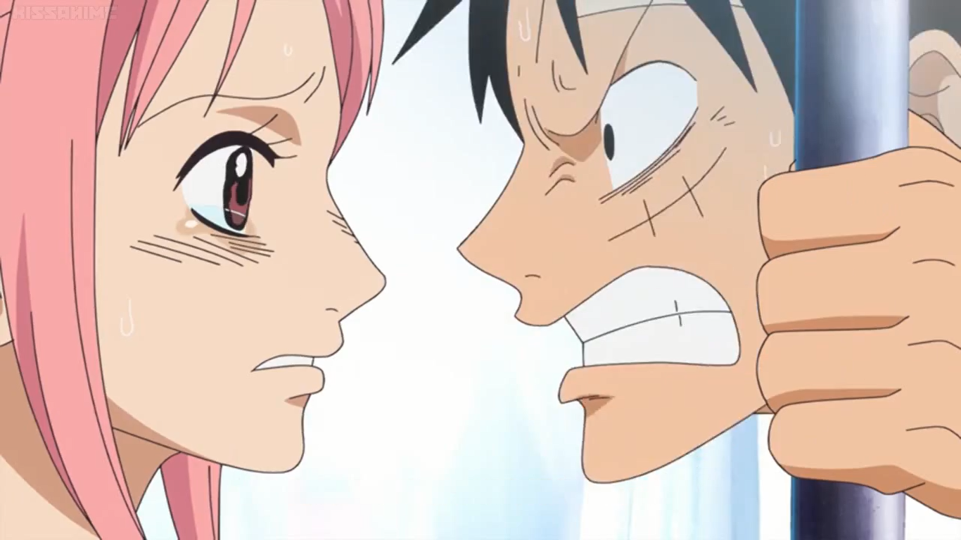 Luffy And Rebecca 3 By Weissdrum On Deviantart