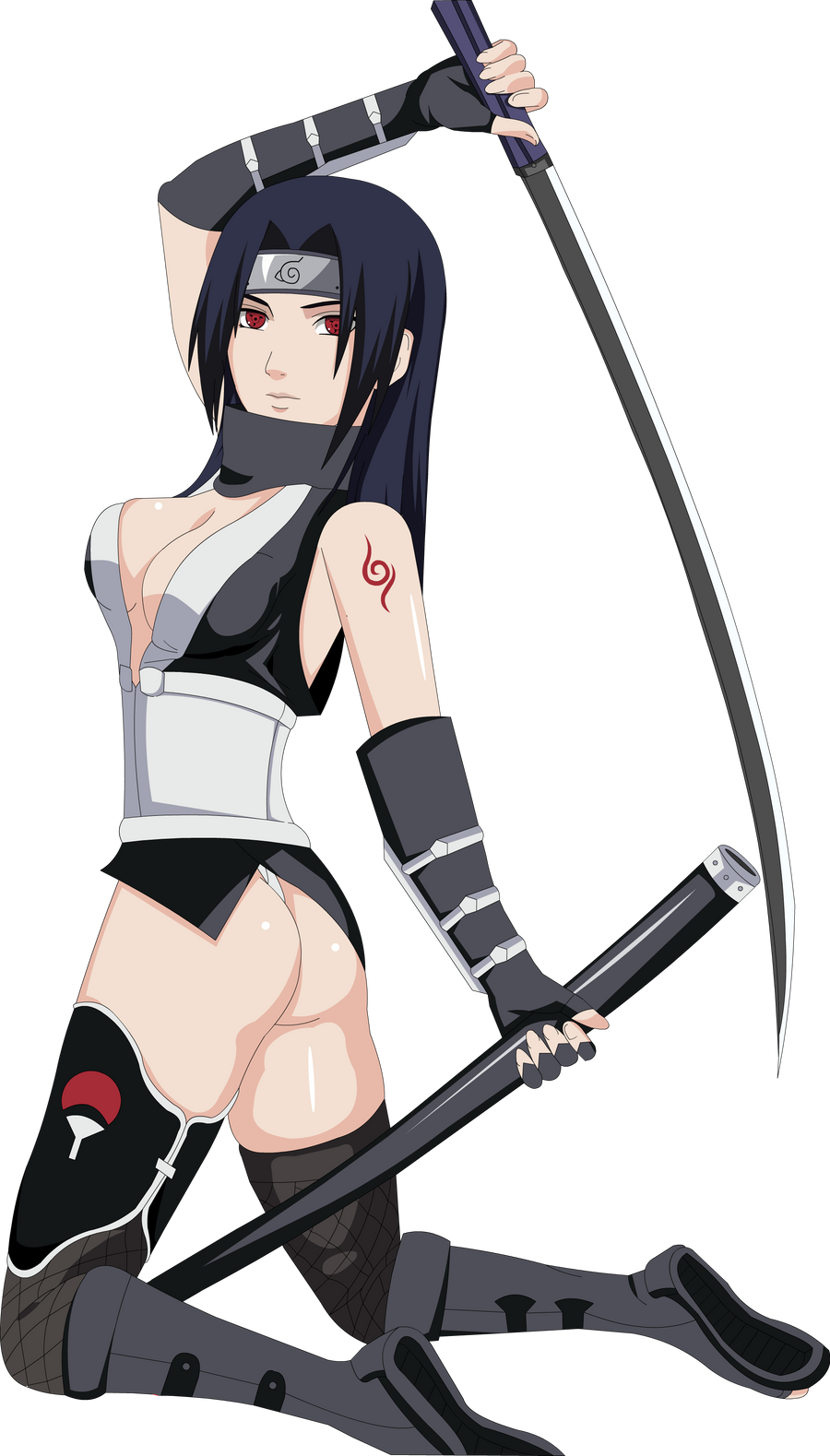 Mikoto Uchiha Sexy Anbu By Bm Art On Deviantart