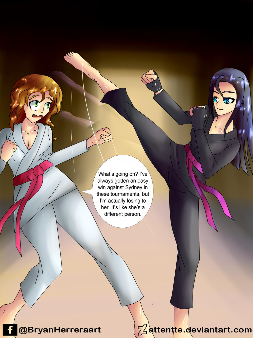 Kylie Karate Lessons 2 By Attentte On DeviantArt kylie-karate-lessons-2-by-attentte-on-deviantart