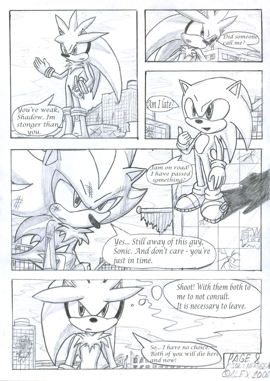 Sonic next generation Page8. by HedgehogSilver on DeviantArt