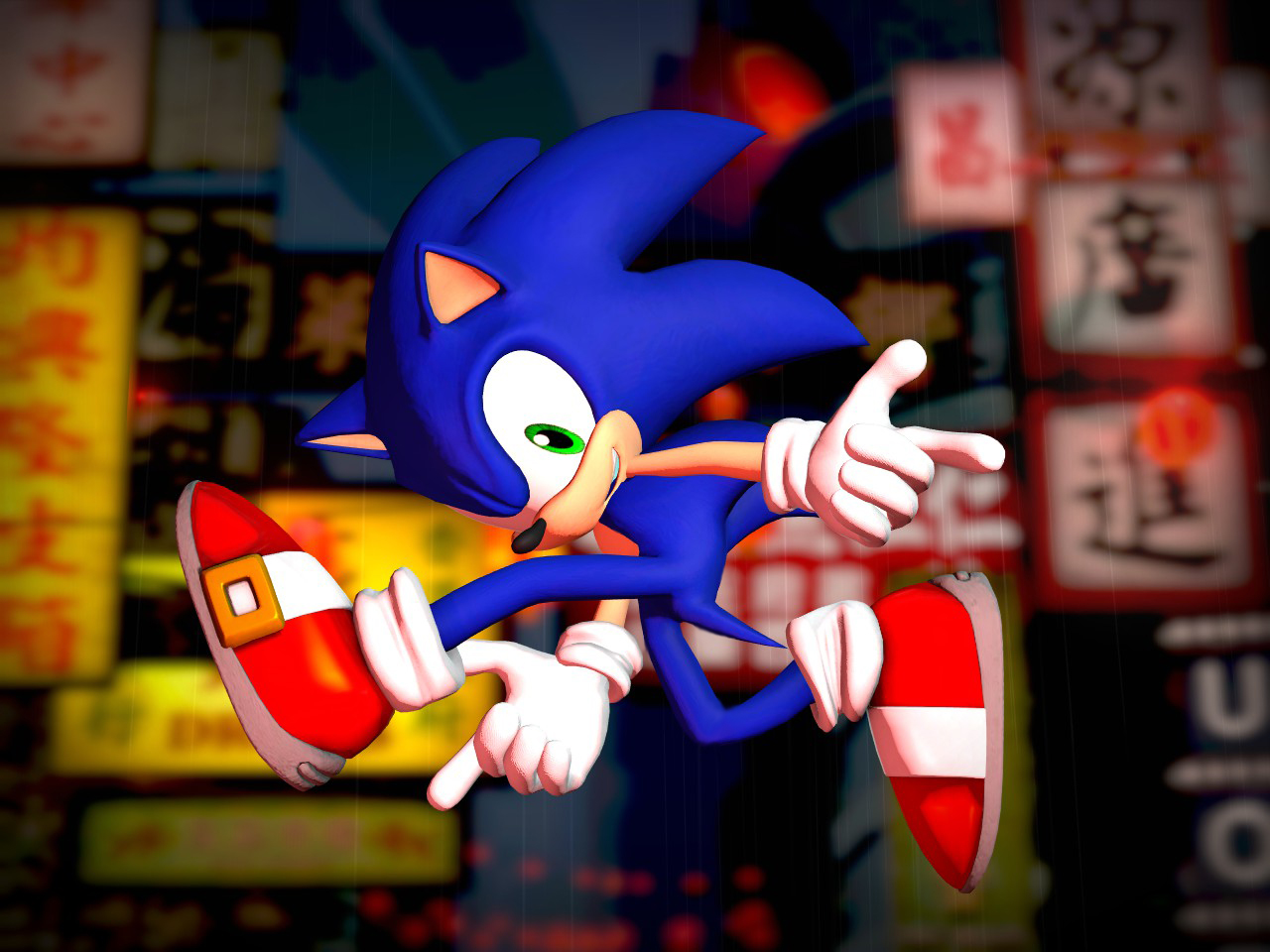 Sonic Sa1 Pose By Ultimote On Deviantart