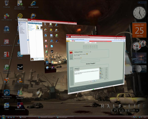 Windows Vista Flip 3D by Webster44 on DeviantArt