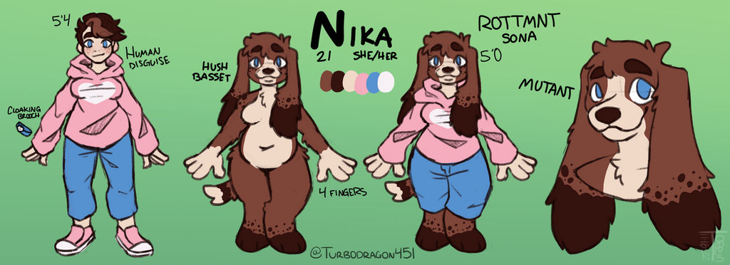 Rough Nika Ref By Turbodragon451 On Deviantart