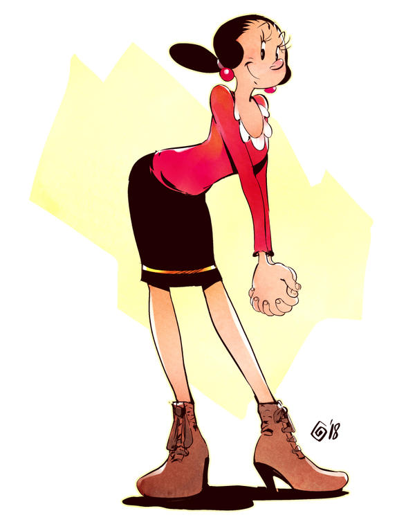 Olive Oyl By Smolb On Deviantart