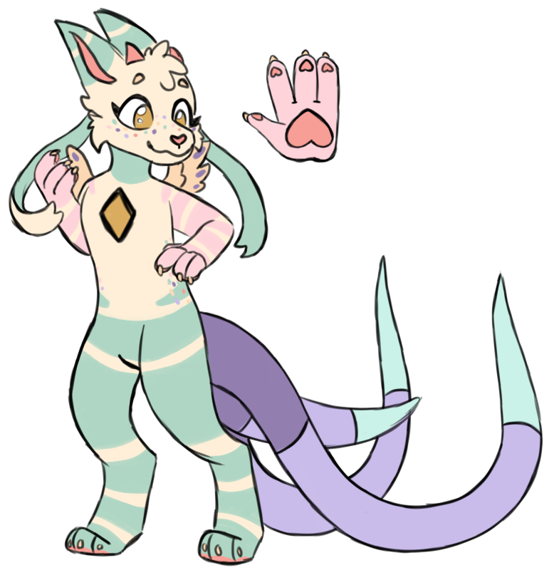 Gg Long Tails By Rosy Skies On Deviantart