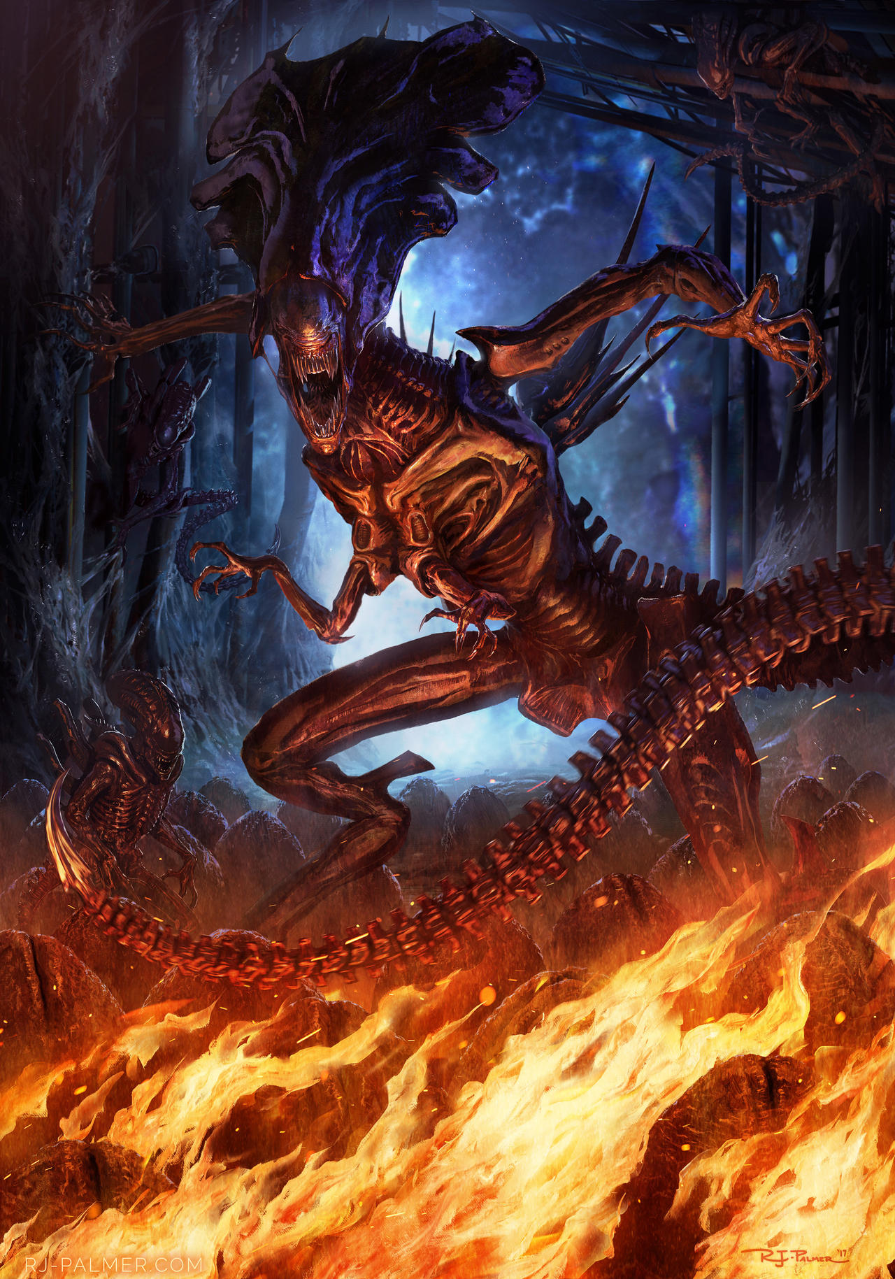 Alien Queen By Arvalis On Deviantart