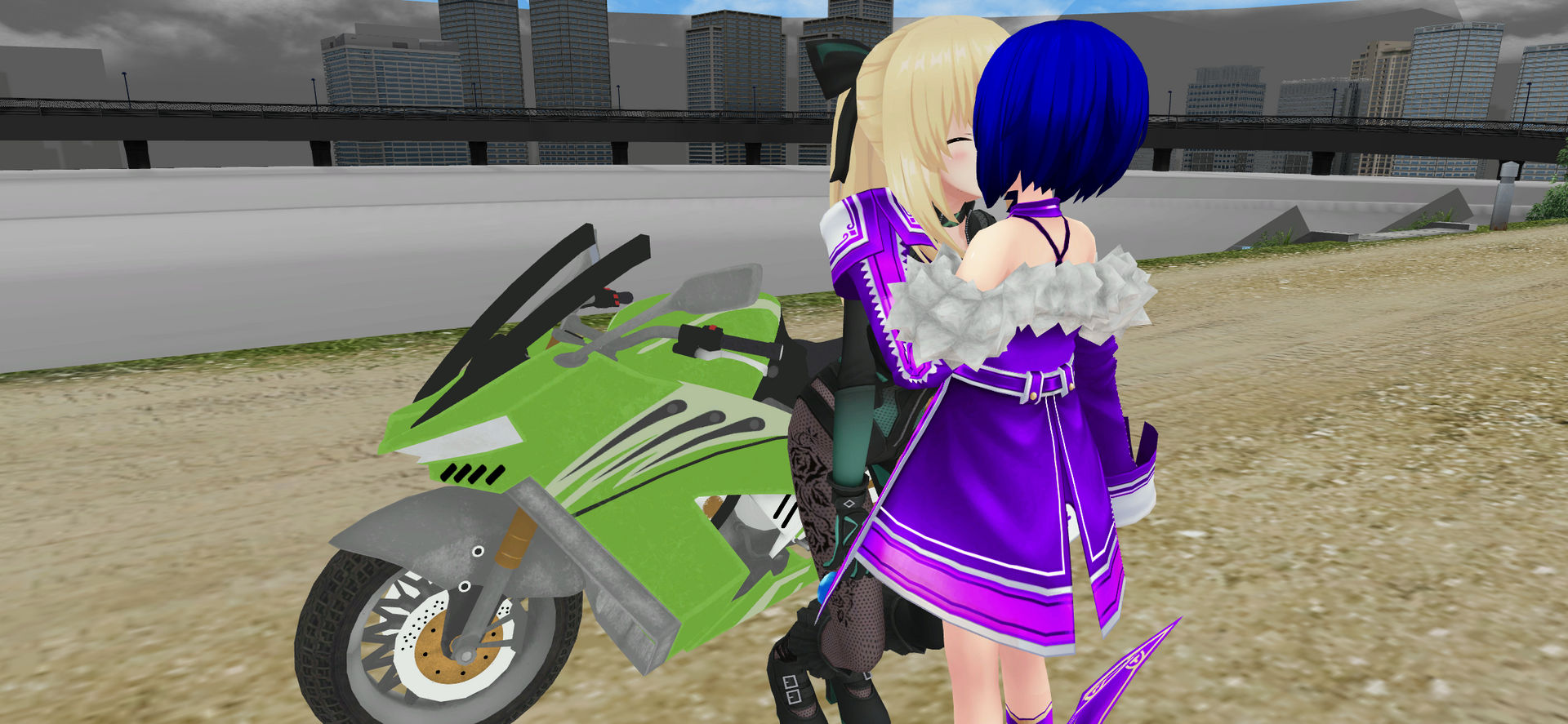 MMD: Akira give Vert(Rider) a Chu by MegaAli on DeviantArt MMD: Akira give Vert(Rider) a Chu by MegaAli on DeviantArt