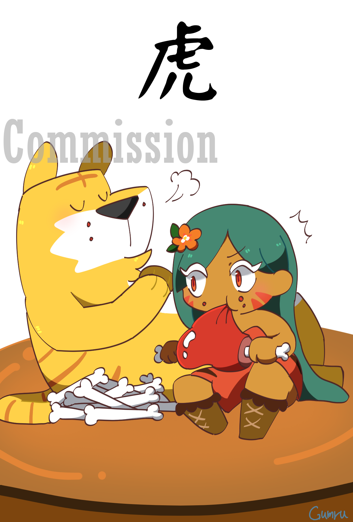 Comm Tiger Lily Cookie By Gumru0776 On Deviantart
