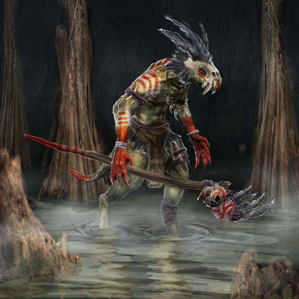 Lizard Shaman Concept By Peet B On Deviantart