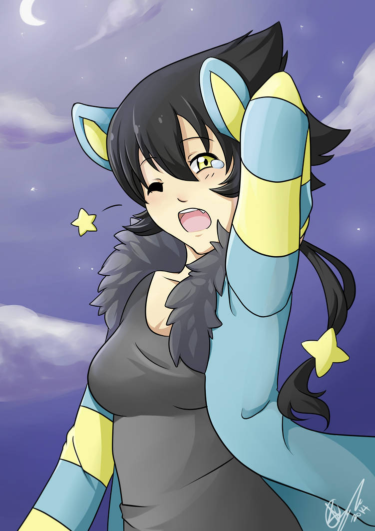 My Luxray Girl~ By Keezapepper On Deviantart