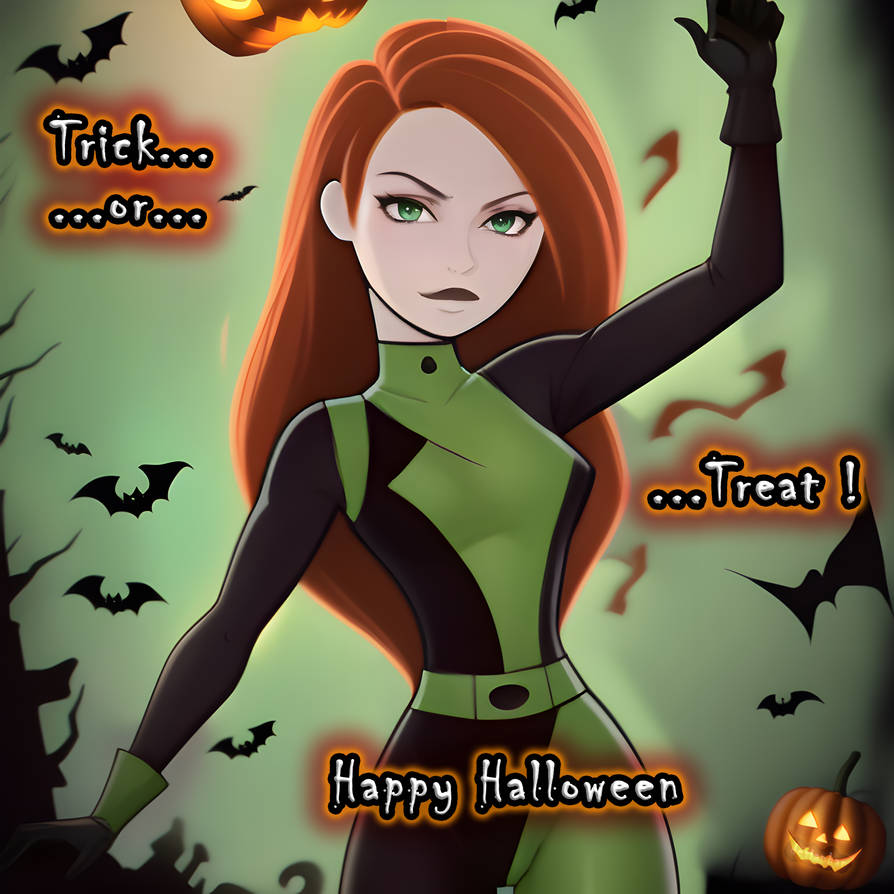 Kim Possible Happy Halloween Shego Bodysuit By Devianbar On Deviantart