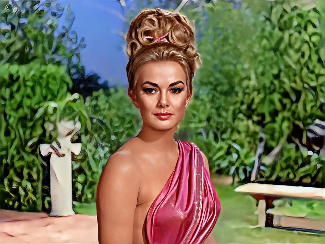 Leslie Parrish As Lieutenant Carolyn Palamas By Crusherman71 On Deviantart