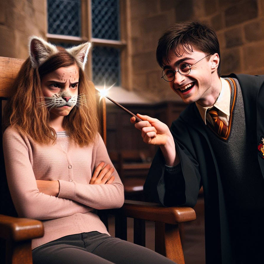 Tf Cat Hermione Harry Potter 136 By Mondohneerde On Deviantart
