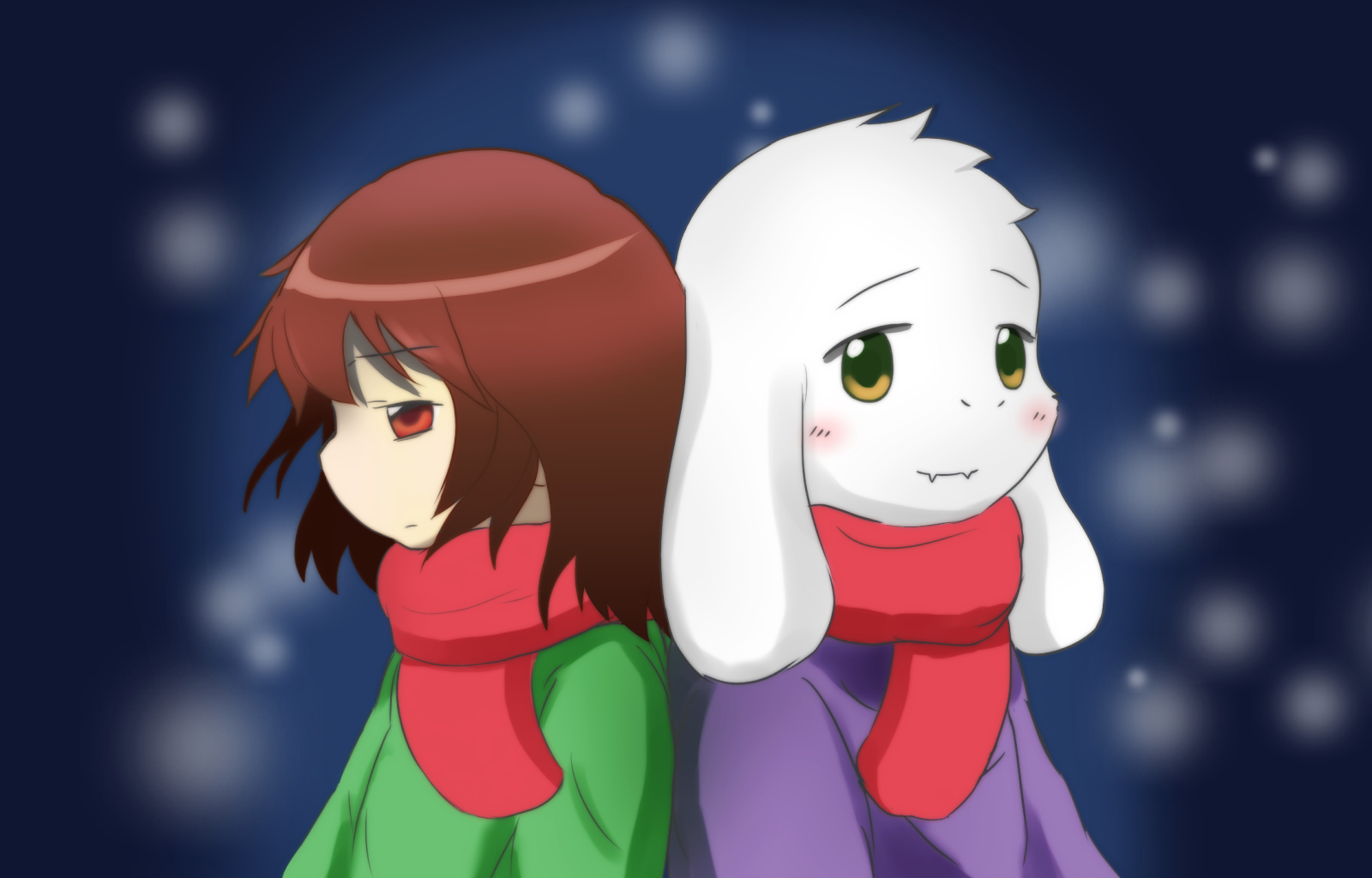 Chara X Asriel By Asdfg21 On Deviantart