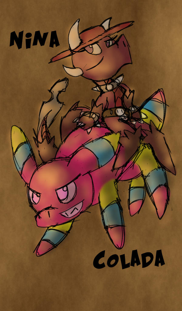 Character Quickies Nina And Colada By Richardkane On Deviantart