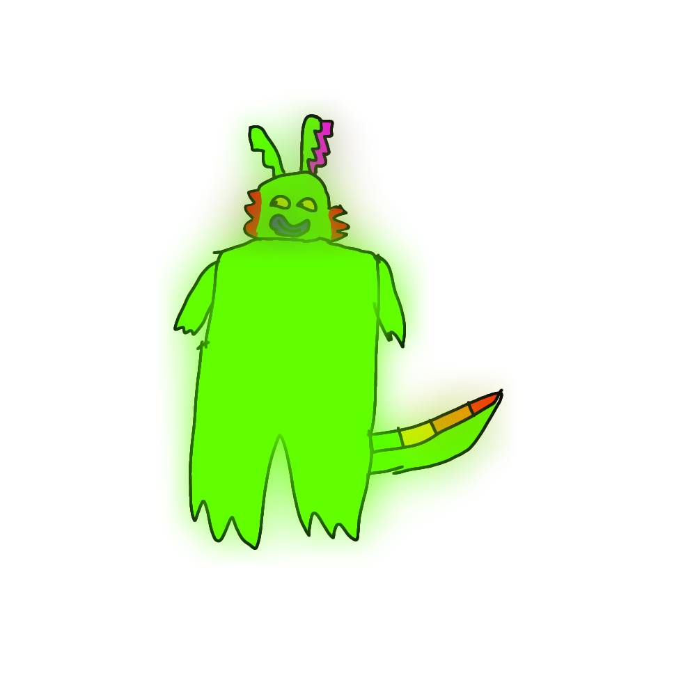 Neon Pixolotl By Kitsunefromroblox On Deviantart