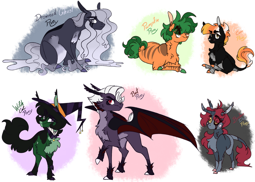 MLP Halloween Adopts (CLOSED) by JolenePiggelin on DeviantArt MLP Halloween Adopts (CLOSED) by JolenePiggelin on DeviantArt