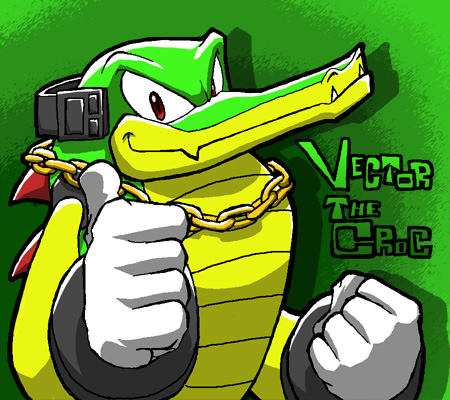 Vector the crocodile. by Tigerfog on DeviantArt