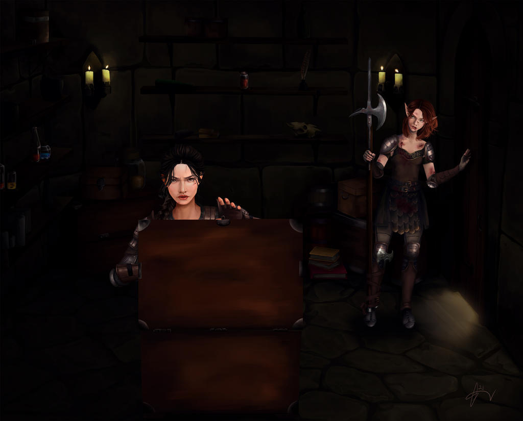 Commission- Dragon Age by Cethlenn on DeviantArt Commission- Dragon Age by Cethlenn on DeviantArt