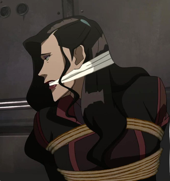 Asami Bound And Gagged 1 By Liganometry On Deviantart