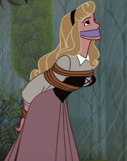 Princess Aurora Bound And Gagged 1 By Liganometry On Deviantart